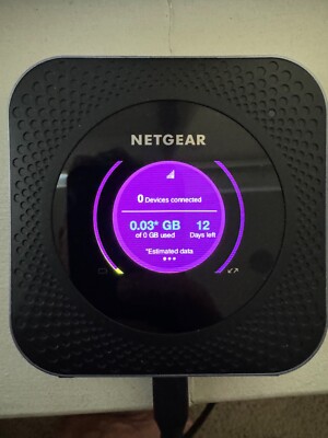 NETGEAR Nighthawk M1 Mobile Hotspot 4G LTE AT&T GSM Unlocked Router ...