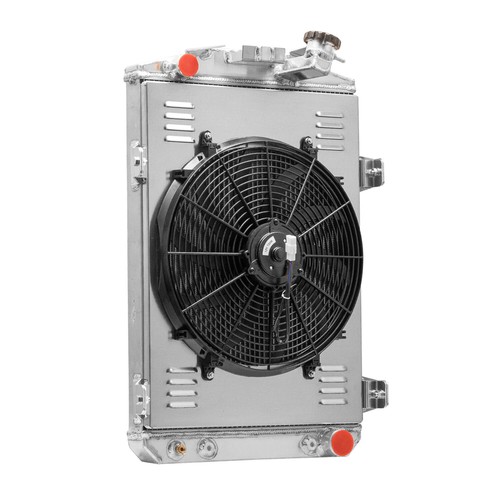 Aluminum 3-Row Radiator Shroud Fan Fit 1930 Chevrolet Chevy Car Chevy ...