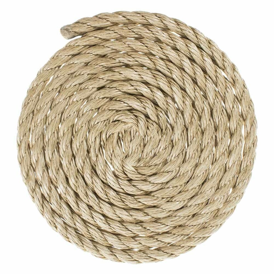 Twisted ProManila / UnManila / Tan Polypro Rope (Various Lengths ...