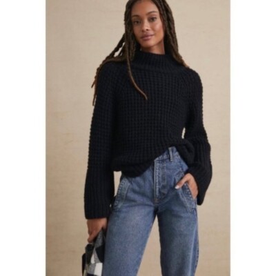 NWT ANTHRO MAEVE DIONNE BELL-SLEEVED SWEATER- SIZE X-SMALL | eBay