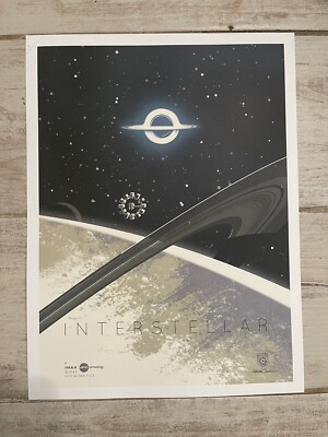 Limited Edition Interstellar Movie Poster RARE AMC PROMO Theater ...