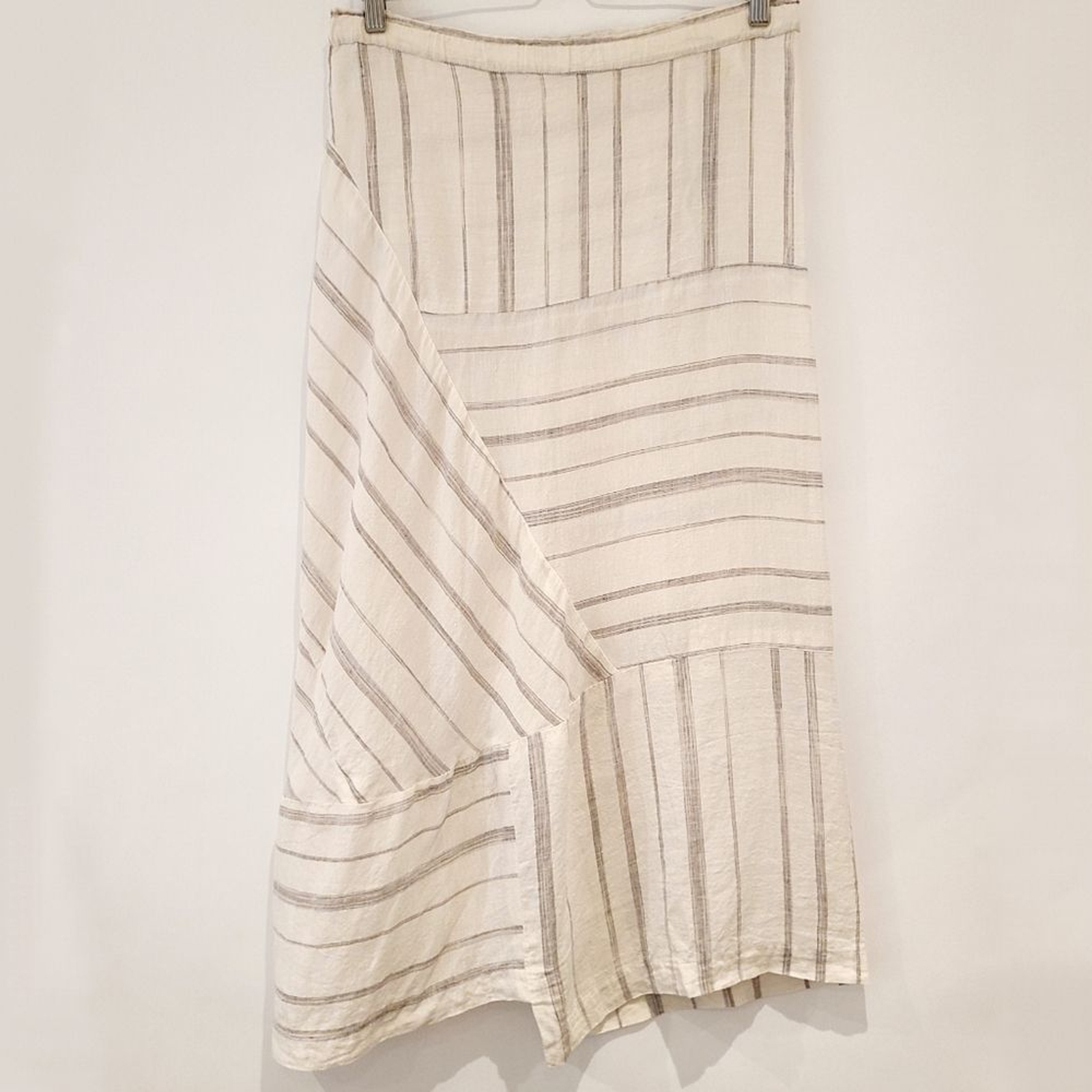 Shirin Guild Asymmetrical Linen Maxi Skirt - Gem