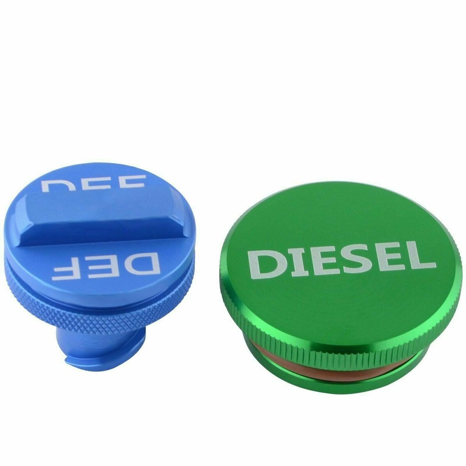 Diesel Fuel Cap Replacement for Dodge Ram Combo Pack - Magnetic DEF Cap ...