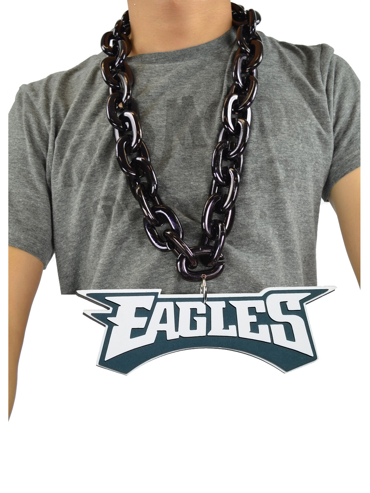 Philadelphia Eagles NFL Touchdown Fan Chain 10 Inch 3D Foam Magnet ...