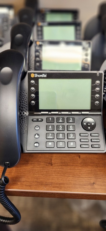 ShoreTel IP480G Gigabit 8-line VoIP System Lot of 25 With reception ...