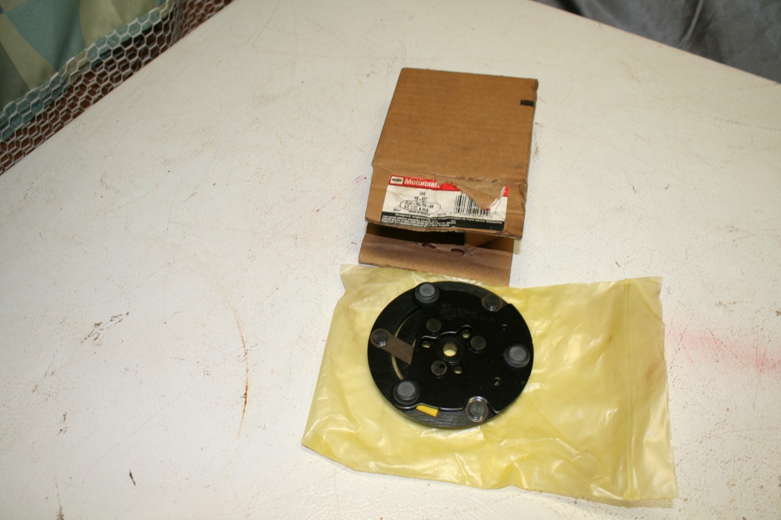 NEW NOS OEM MOTORCRAFT YB-627 FORD 2L2Z-19D786-AA A/C DISC & HUB FOR ...