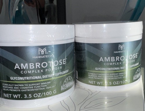 2 Cans Mannatech Ambrotose Complex 100g Powder Exp 12:2026 | eBay