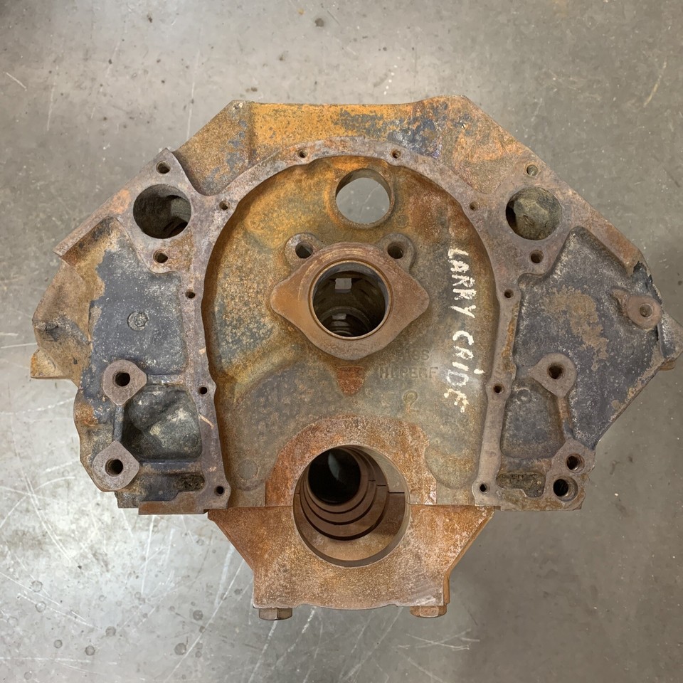 1966 BBC Big Block Chevy 396 2 Bolt Main Block 3855961 961 B 18 6 .060 ...