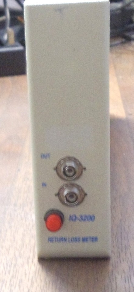 EXFO IQ-3200 IQ3200 RETURN LOSS METER 1250 - 1650 NM FC | eBay