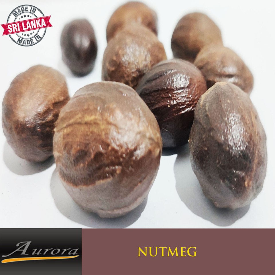 Ceylon Nutmeg Natural 100% Pure Organic Spice & Herb Sri Lanka - Free ...