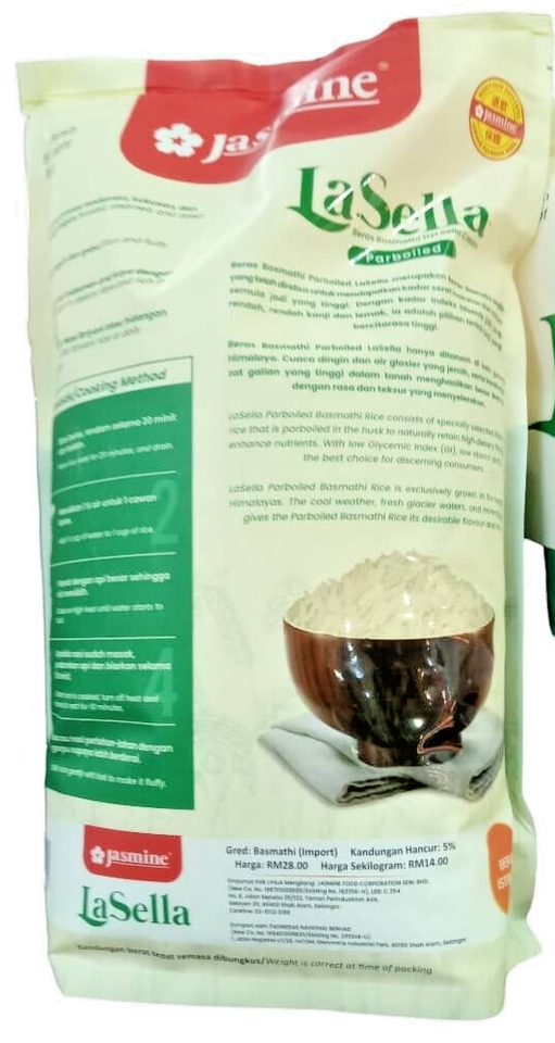 Jasmine Lasella Basmathi RICE - 1121 Sella Cream ( Parboiled ) | eBay