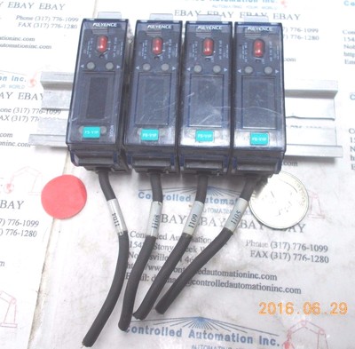 Keyence FS-V1P Sensor Lot of 4 | eBay