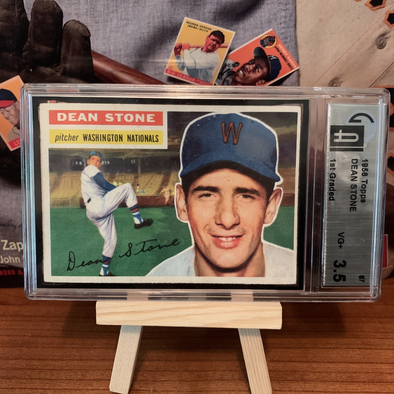 1956 Topps - Gray Back #87 Dean Stone for sale online | eBay