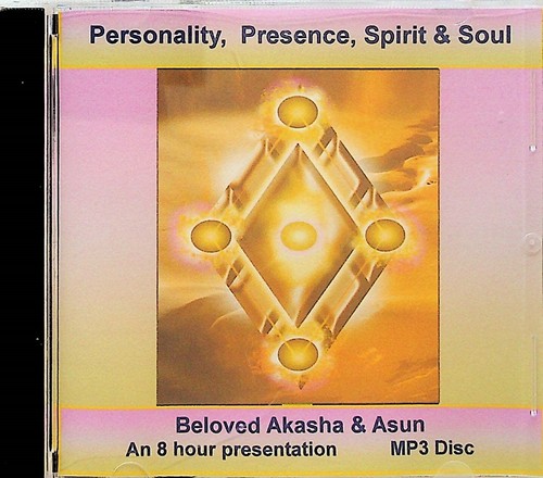 AKASHA & ASUN- Personality Presence Spirit & Soul MP3 CD Self ...