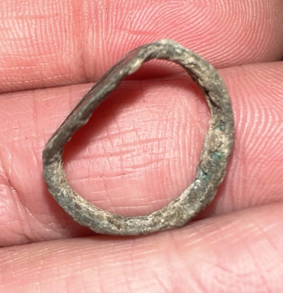 Ancient Roman Ring 100BC - 200AD Authentic! Engraved | eBay
