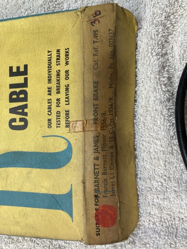 Francis Barnett And James Front Break Cable | eBay UK