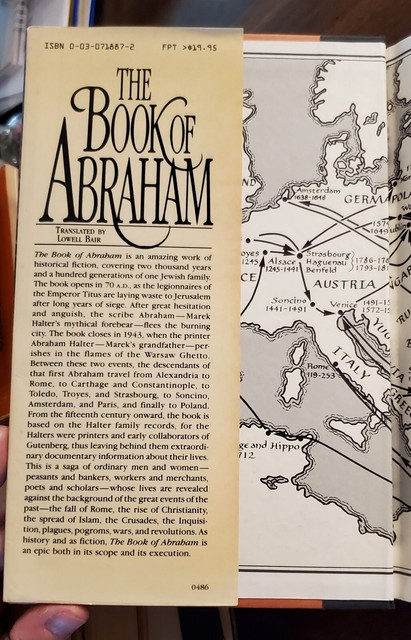 The Book of Abraham by Marek Halter (1986, Hardcover) for sale online ...
