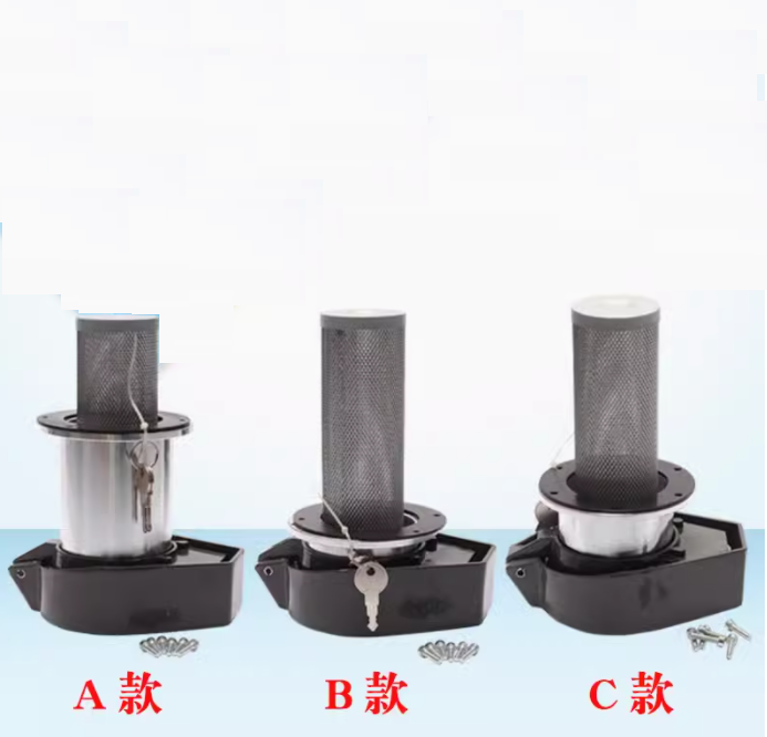1set diesel tank lid lock suitable for XCMG XG210 215 230 excavator ...