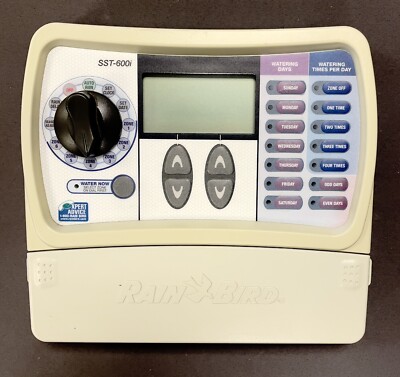 Rain Bird SST-600i Simple to Set Irrigation Timer, Indoor, 6-Zone *UNIT ...