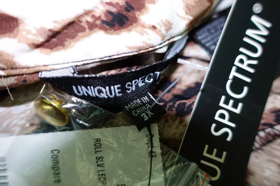 Unique Spectrum Women Plus Size 1x 2x 3x Hi Lo Tunic Top Blouse Shirt ...