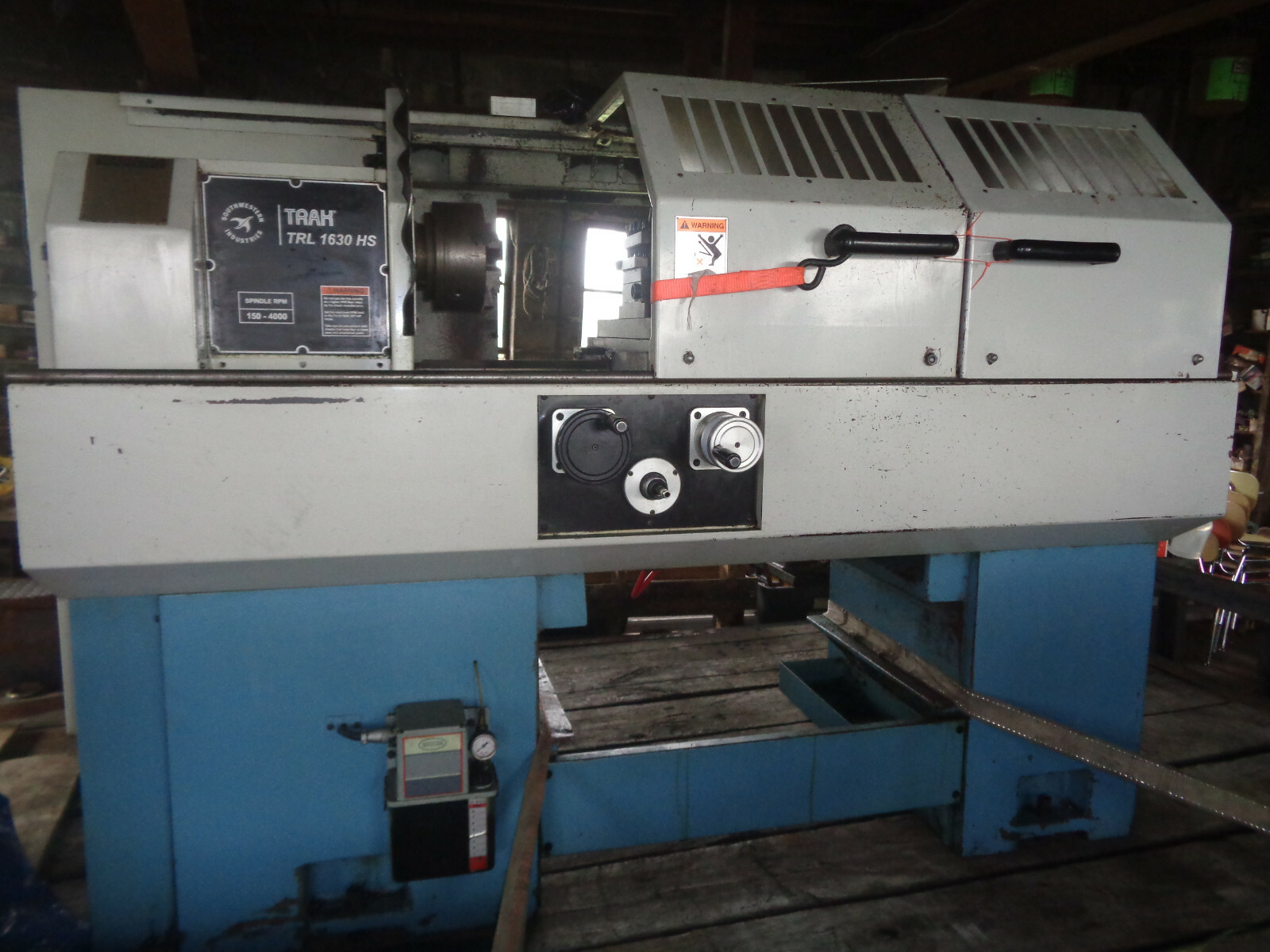 TRAK 1630 HSSX CNC Lathe Prototrak Lathe High Speed Southwestern ...