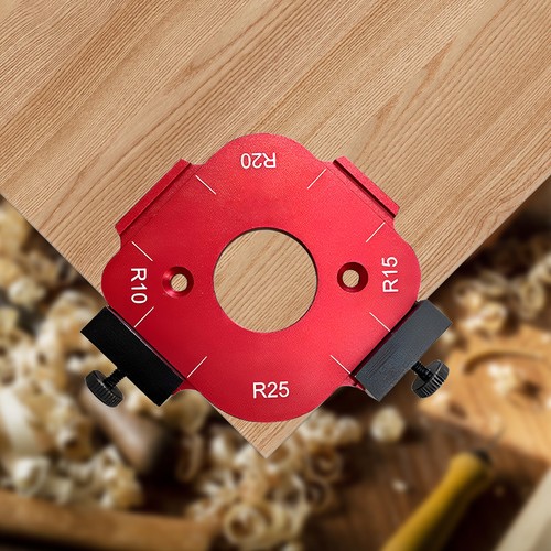 Round Corner Radius Template Metal Woodworking Rounded Corner Router ...