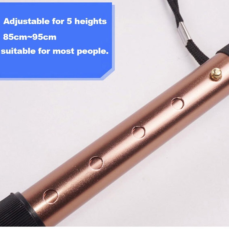 Walking Stick Easy Fold Adjustable Cane Lightweight Mobility ...