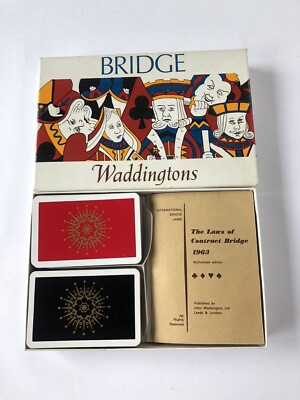 Vintage Waddingtons Bridge Playing Cards 1963. | eBay UK