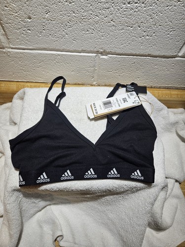 Adidas Purebare Light-Support Bra HA0067 - Black XS A-C | eBay