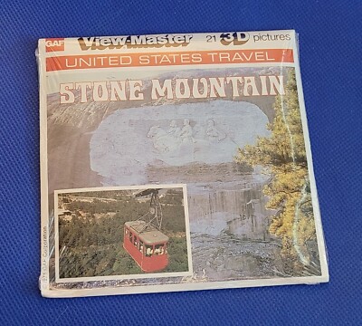 SEALED A920 Stone Mountain Granite Monolith Atlanta GA view-master ...
