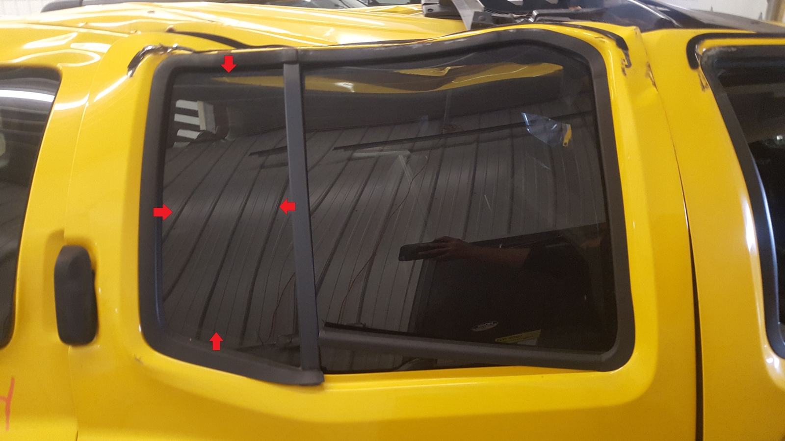 05-15 NISSAN XTERRA PASSENGER RIGHT PRIVACY TINT REAR VENT GLASS WINDOW ...