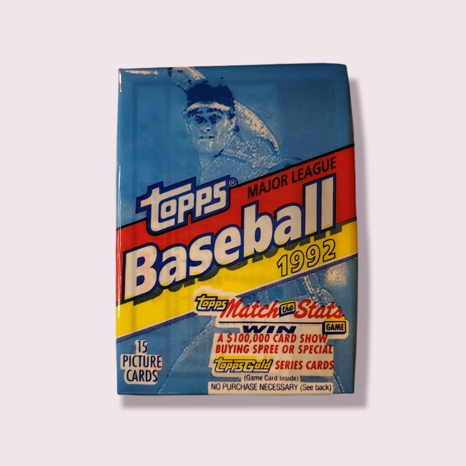 TOPPS 1990-2023 Unopened Baseball Card Packs Sealed MLB You Pick ...
