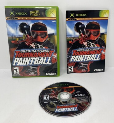 Greg Hastings' Tournament Paintball for Microsoft Xbox Complete Fast ...