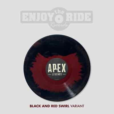 Apex Legends Soundtrack Vinyl Record LP Black & Red Swirl Limited ...