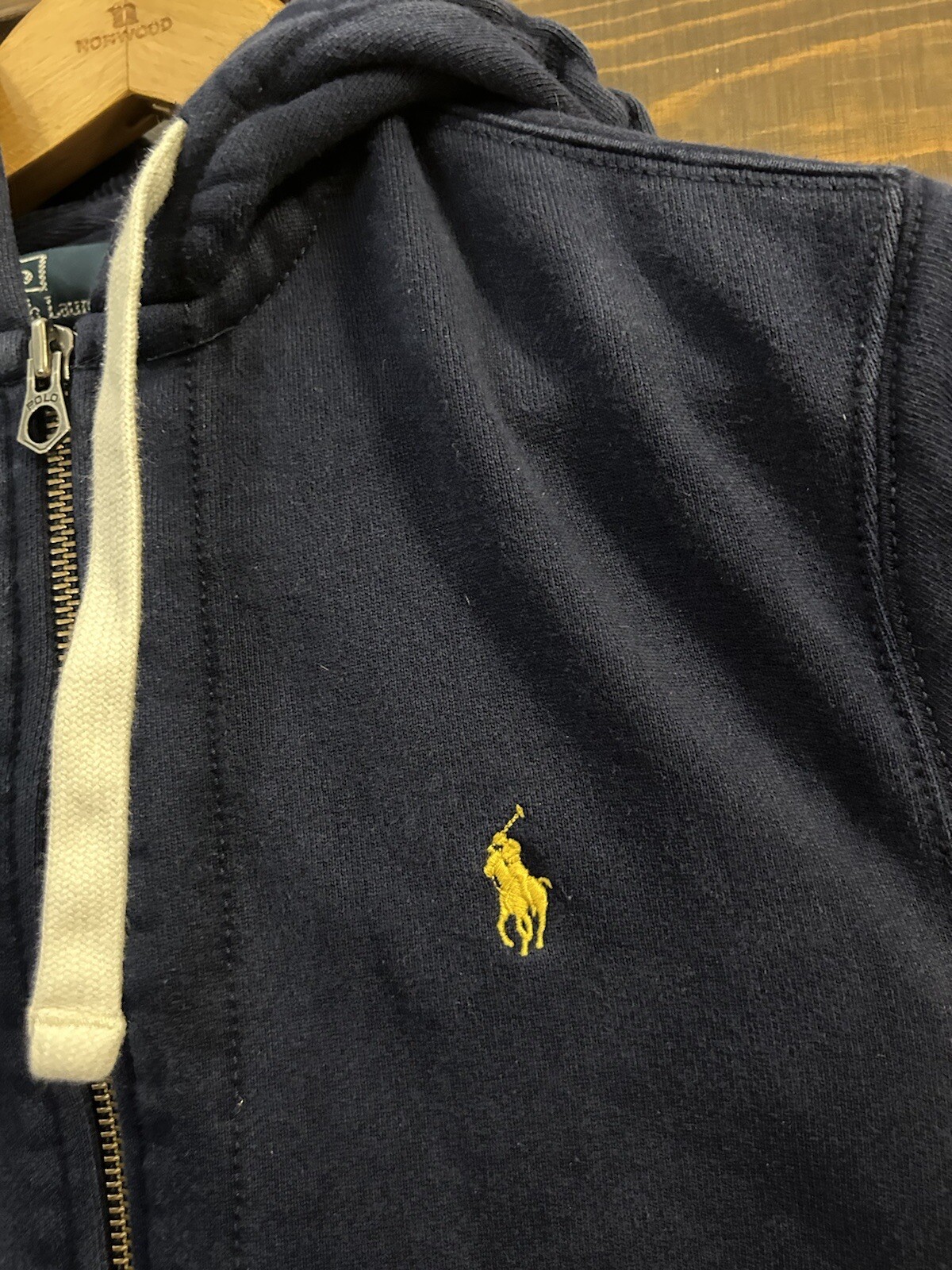 Polo Ralph Lauren Zip Up Hoodie Sweatshirt Jacket The… - Gem