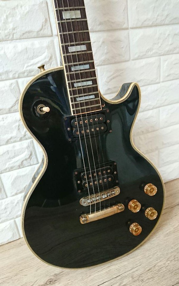 Greco EG800 Black Les Paul Custom type 1979 Made in Japan Electric Guitar Used | eBay