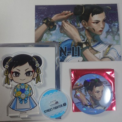 Chun-Li Acrylic Stand Set Street Fighter 6 Capcom Japan Limited | eBay