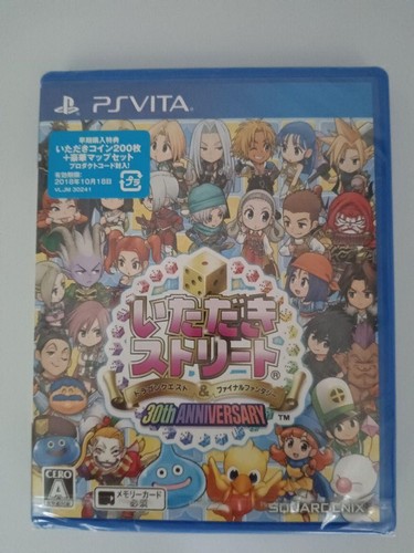 Itadaki Street 30th Anniversary PS Vita Game Square Enix New Shrink-Wrapped | eBay