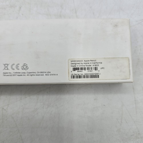 Apple Pencil 1st Generation A1603 MK0C2AM/A Complete Working Tested ...