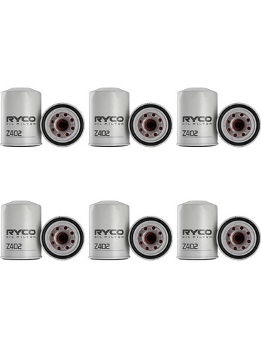 6 x Ryco Oil Filter Z402 fits GEO PRIZM 1.8L L4 PETROL ENGINE | eBay ...