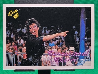 1990 Classic WWF - Sensational Queen Sherri- Sherri Martel #73 | eBay