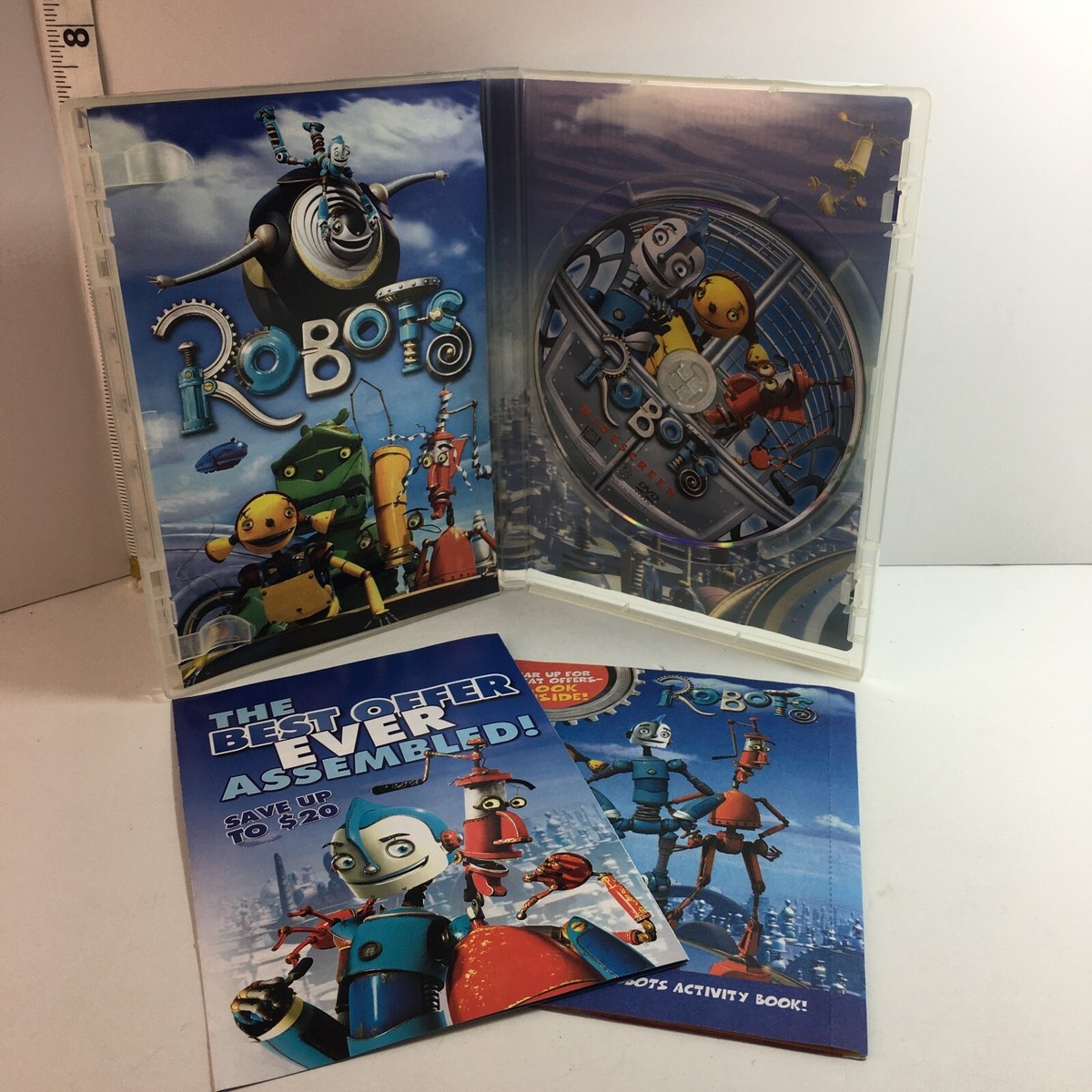 Roboter Dvd Breitbild I, Robot Dvd Cover & Label (2004) R2 German