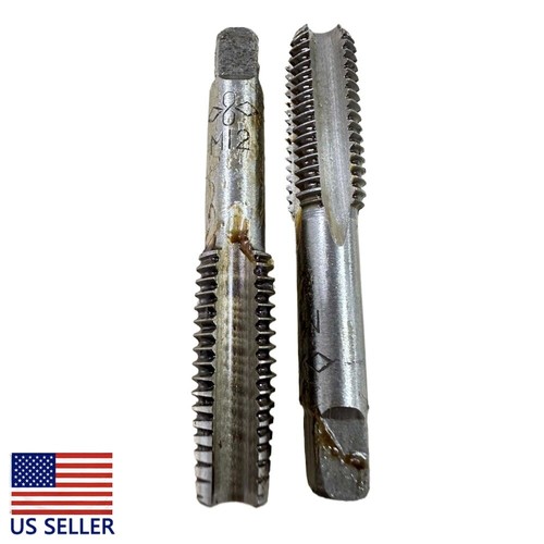 A pair HSS 12mm Metric Taper & Plug Tap Right Hand Thread M12 | eBay