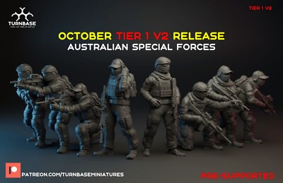 28mm Australian SASR (Special Air Service Regiment) Operators | eBay