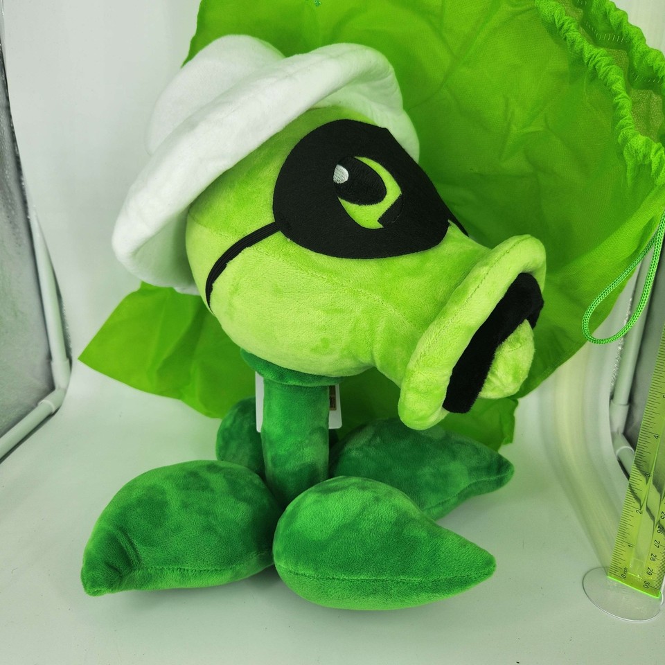 Plants vs Zombies PvZ Plush ZORRO PEASHOOTER Pea 2024 Masked MCC | eBay