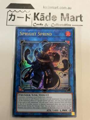 Spright Sprind BLTR-EN095 Ultra Rare 1st Edition YuGiOh TCG Card | eBay