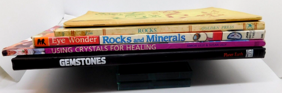 Book Gemstones Lot 5 Books Planet Earth Rocks Gems Stones Crystals ...
