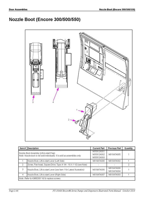 Gilbarco M05912A003 Nozzle Boot - Lift to Start, Lever Left for sale ...
