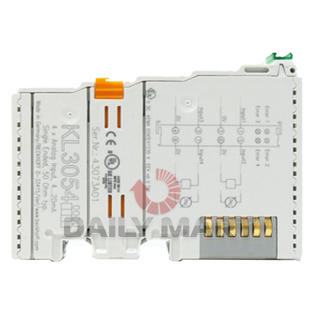 Used & Tested BECKHOFF KL3054 4-channel Analog Input Terminal | eBay