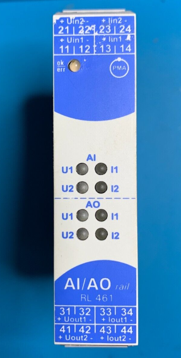 PMA RL40-110-46100-000, AI/AO-Modul RL 461, Combination Module, 2 x AI ...